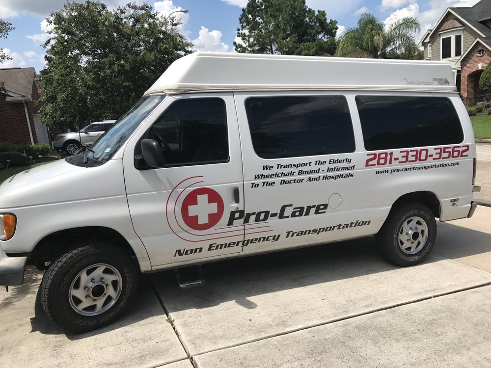 PRO-CARE NON EMERGENCY TRANSPORTATION - Updated March 2026 - Humble ...