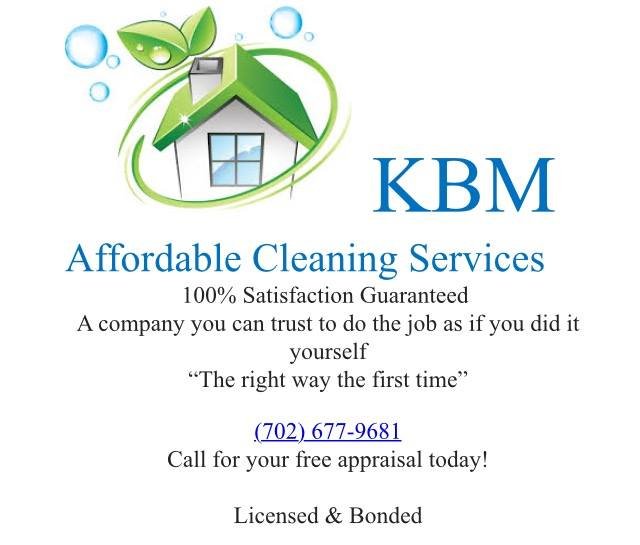 KBM AFFORDABLE CLEANING SERVICES - Updated December 2024 - Las Vegas ...