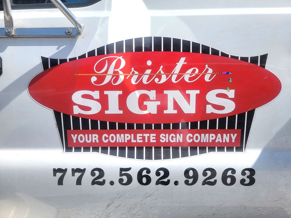BRISTER SIGNS - Updated October 2025 - 1051 Old Dixie Hwy, Vero Beach ...