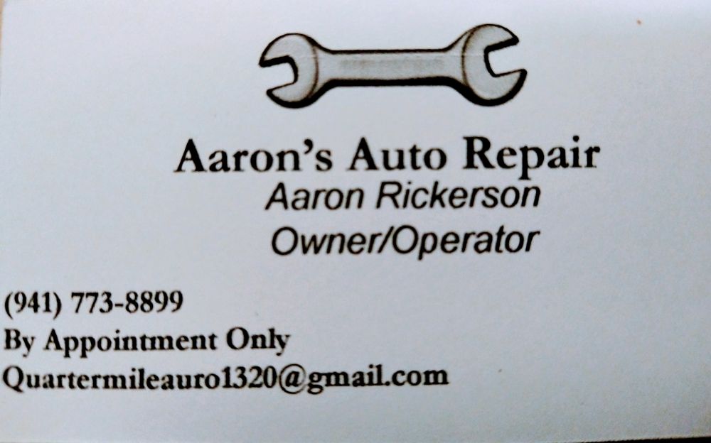 AARON’S AUTO REPAIR - Updated May 2026 - Request a Quote - Sarasota ...