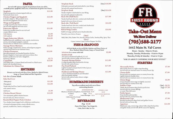 FIRST ROUND SPORTS BAR - Updated June 2025 - 1642 Main Street, Val ...