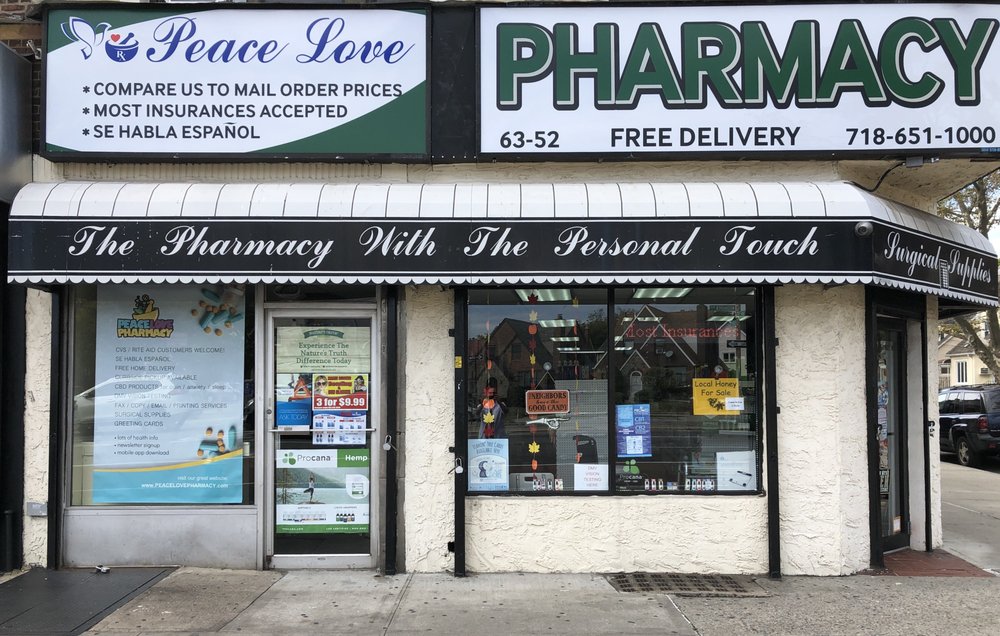 PEACE LOVE PHARMACY - Updated June 2026 - 63-52 Woodhaven Blvd, Rego ...