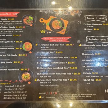 NOODLEHEAD - Asian Fusion Restaurant at 3419 S Jones Blvd, Las Vegas ...