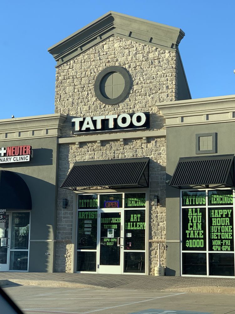 DADDY JACKS TATTOOS - Updated March 2025 - 5601 Basswood Blvd, Fort Worth, Texas - Piercing ...