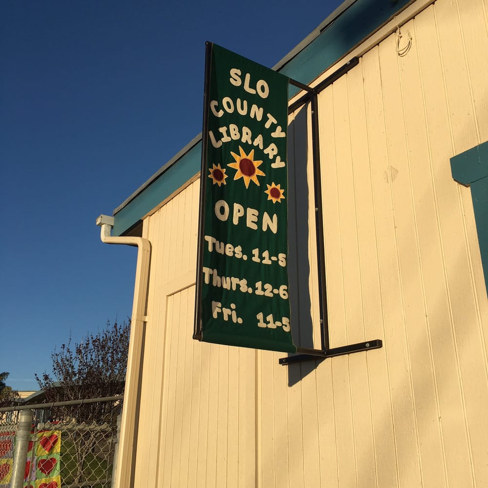 SAN LUIS OBISPO COUNTY OF LIBRARIES-PUBLIC - 1551 17th St, Oceano ...