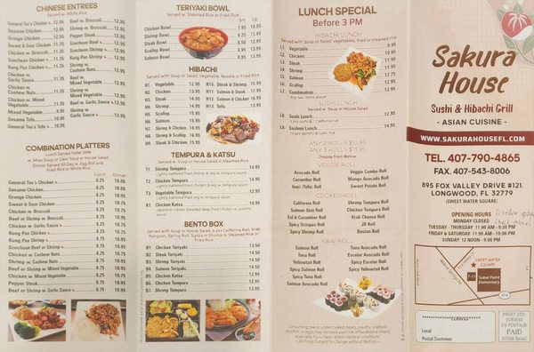 SAKURA HOUSE ASIAN CUISINE - Updated December 2025 - 90 Photos & 42 ...