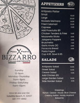 BIZZARRO PASTA & PIZZA - Updated August 2024 - 137 Photos & 162 Reviews ...