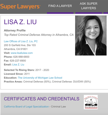 LAW OFFICES OF LISA Z. LIU - Updated December 2025 - 30 Photos & 191 ...