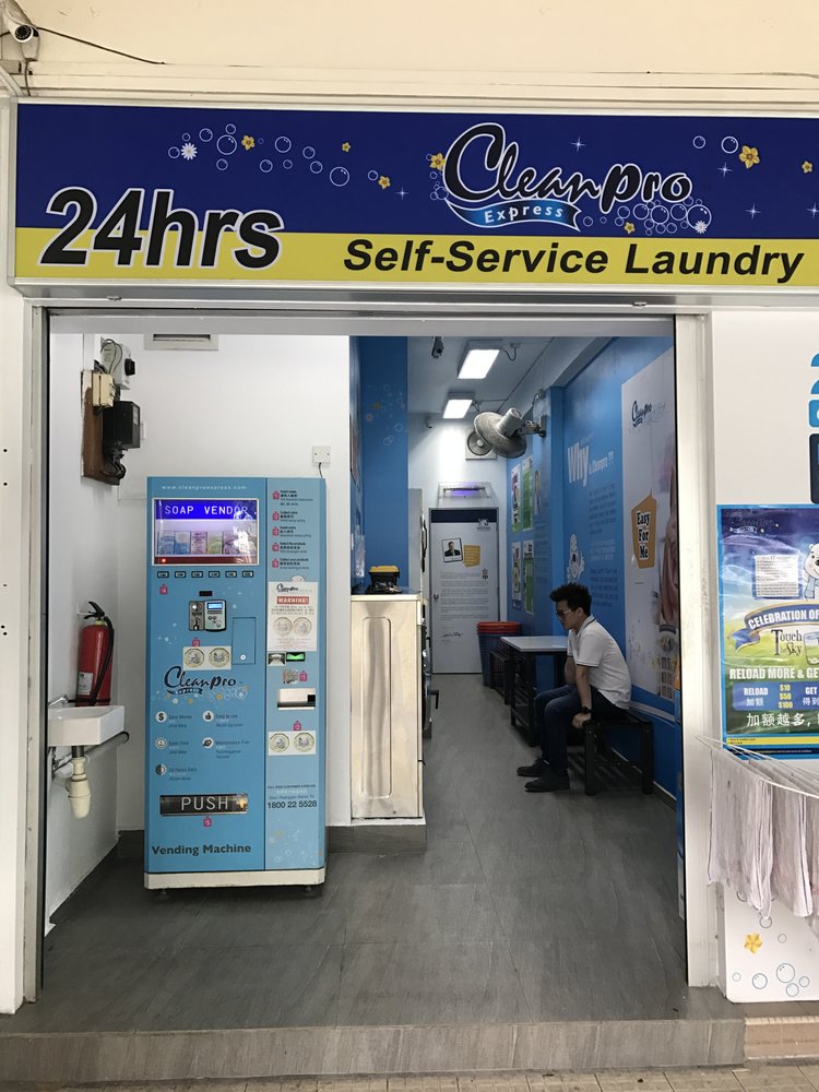CLEANPRO EXPRESS COIN LAUNDRY 24HRS - 572 Geylang Rd, Singapore ...