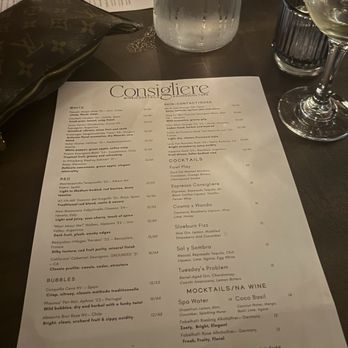 CONSIGLIERE - Updated January 2026 - 30 Photos & 12 Reviews - 31 Warren ...