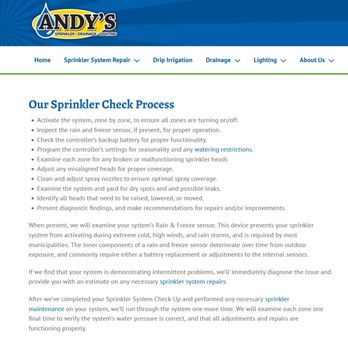 ANDY’S SPRINKLER, DRAINAGE & LIGHTING - Updated June 2025 - 21 Photos ...