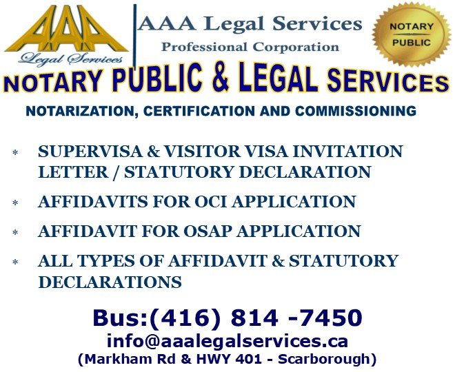 AAA LEGAL SERVICES - Updated July 2025 - 305 Milner Avenue, Toronto ...