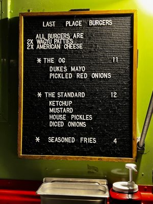 LAST PLACE BURGERS - Updated June 2024 - 24 Photos & 27 Reviews - 723 N ...