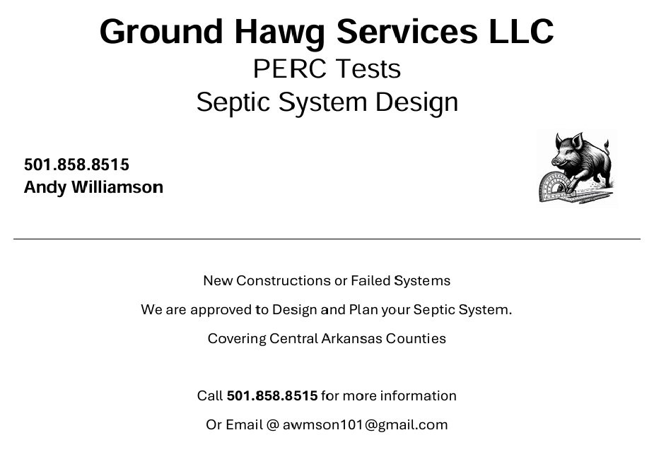 GROUND HAWG SERVICES - Updated March 2025 - El Paso, Arkansas - Septic ...