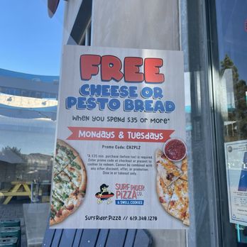 SURF RIDER PIZZA - Updated March 2025 - 564 Photos & 712 Reviews - 8381 ...
