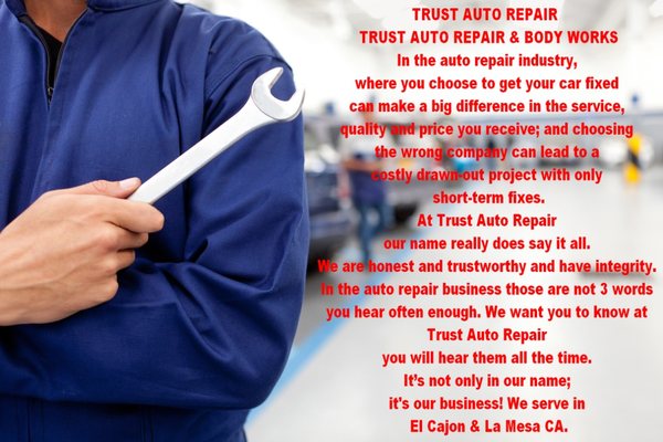 TRUST AUTO REPAIR/SMOGS - Updated October 2025 - 20 Photos & 85 Reviews ...