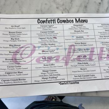 CONFETTI ITALIAN ICE & CUSTARD - Updated July 2024 - 2984 Photos & 2164 ...
