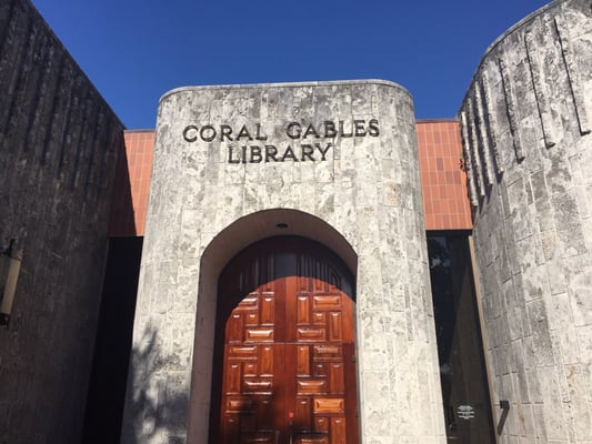MIAMI-DADE PUBLIC LIBRARY SYSTEM - CORAL GABLES BRANCH - Updated June ...