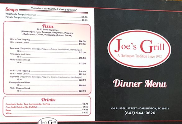 JOE’S GRILL - Updated December 2025 - 306 Russell St, Darlington, South ...