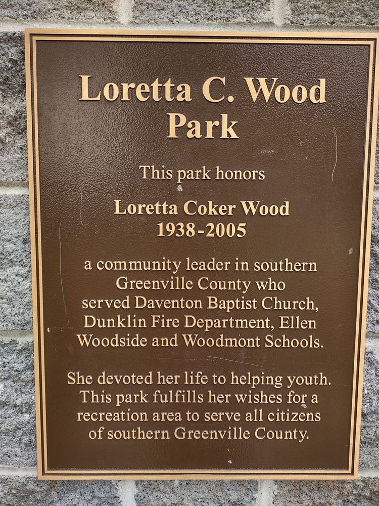 LORETTA C. WOOD PARK - Updated May 2025 - 10200 Augusta Rd, Pelzer ...