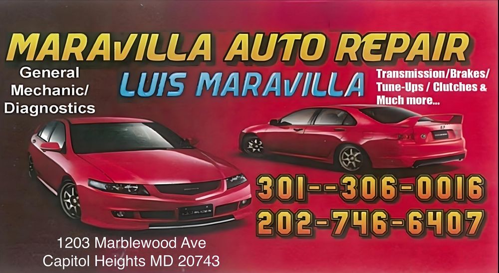 MARAVILLA AUTO REPAIR - Updated November 2025 - Request a Quote - 1203 ...