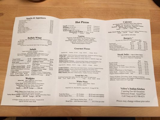 VELTRE’S PIZZA - 45 Photos & 48 Reviews - 1268 Brinton Rd, Pittsburgh ...