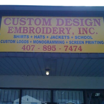 CUSTOM DESIGN EMBROIDERY - Updated August 2025 - 12 Reviews - 63 N ...