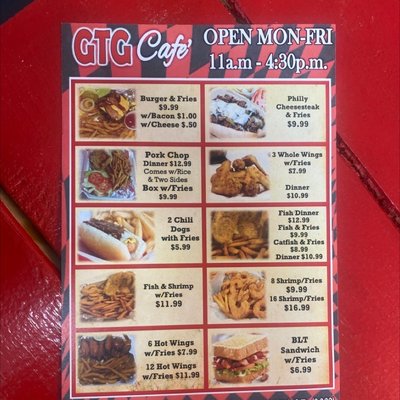 GTG CAFE - Updated December 2025 - 3465 E Hwy 98, Panama City, Florida ...