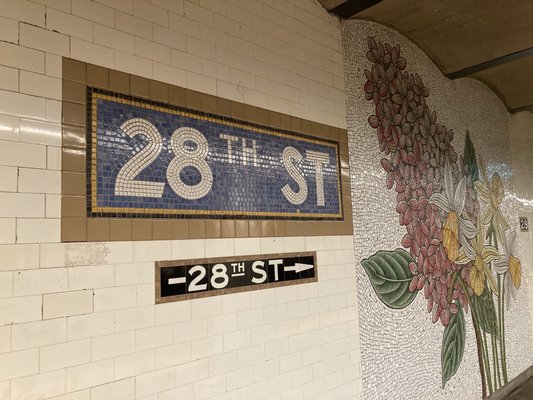 MTA - 28TH STREET SUBWAY STATION - 6 - Updated September 2024 - 32 ...