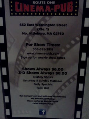 ROUTE ONE CINEMA PUB - 17 Photos & 78 Reviews - 652 E Washington St ...