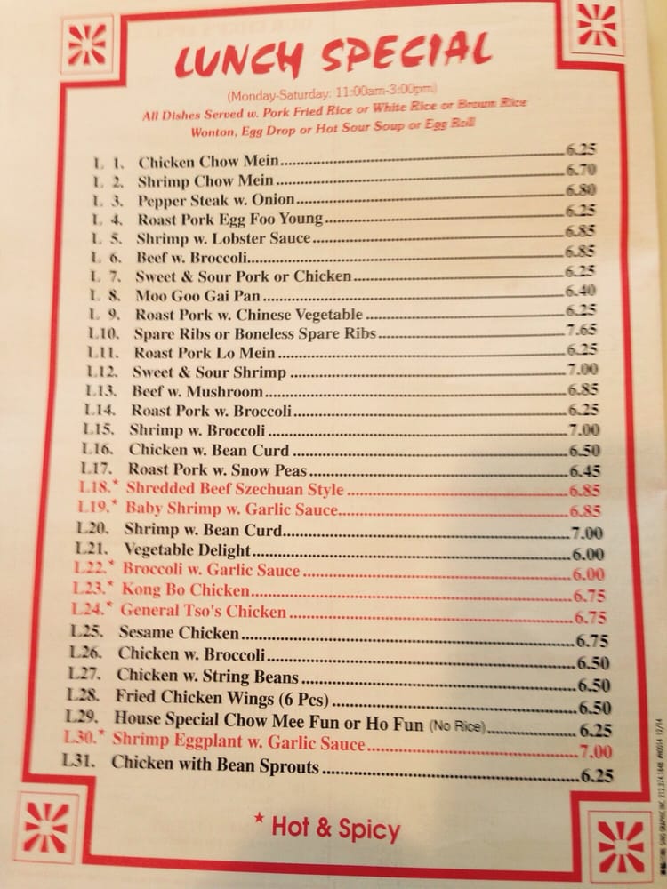 HUNAN WOK - Updated December 2025 - 14 Photos & 55 Reviews - 63 Wal ...