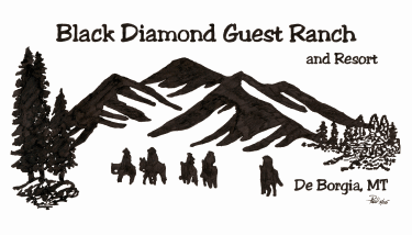BLACK DIAMOND GUEST RANCH - 1281 E DeBorgia Haugan Frontage Rd ...