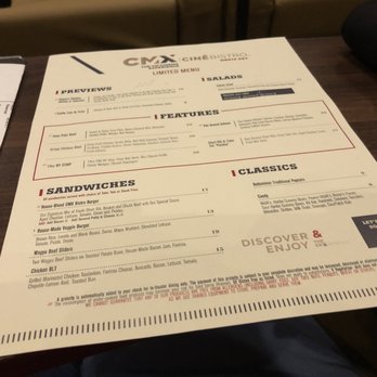 CMX CINÉBISTRO SIESTA KEY - Updated December 2025 - 277 Photos & 292 ...