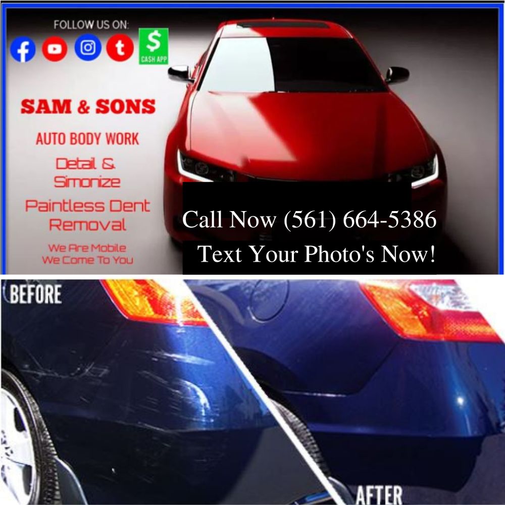 SAM AND SONS AUTO BODY DENT REPAIR - Updated August 2025 - Boca Raton ...