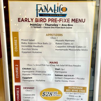 FANATICO ITALIAN BISTRO & BAR - Updated October 2025 - 226 Photos & 284 ...