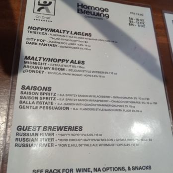 HOMAGE BREWING - Updated June 2024 - 193 Photos & 79 Reviews - 1219 N ...