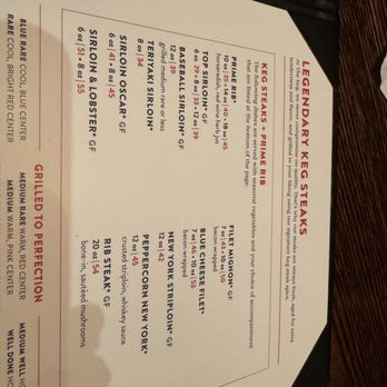 THE KEG STEAKHOUSE + BAR - TEMPE - Updated February 2025 - 625 Photos ...