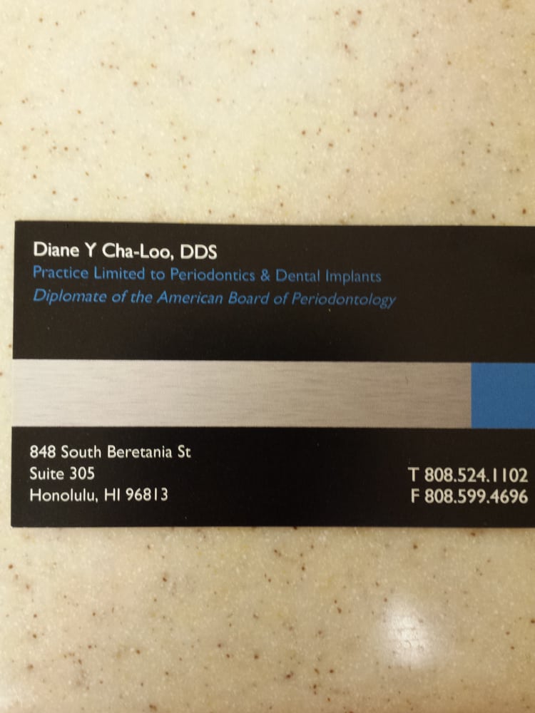 CHA-LOO DIANE DDS - Updated July 2025 - 848 S Beretania St, Honolulu ...