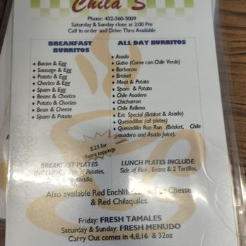 CHILAS - Updated March 2025 - 20 Photos - 643 N Alamo St, Fort Stockton ...