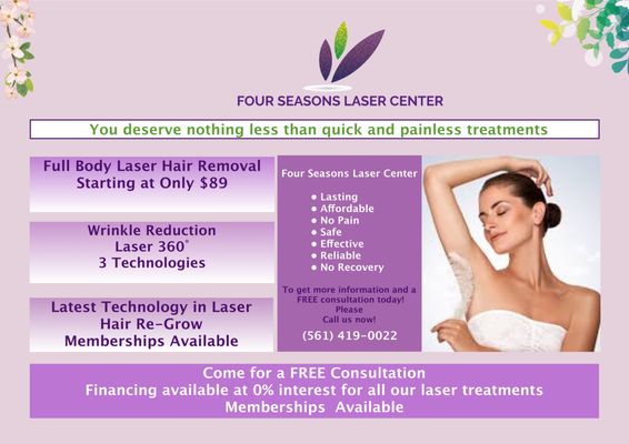 FOUR SEASONS LASER CENTER - Updated August 2025 - 15 Photos & 13 ...
