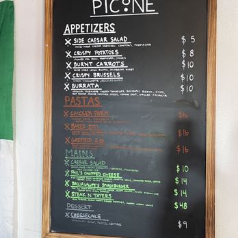 PICONE - Updated June 2024 - 71 Photos & 49 Reviews - 702 S Elm St ...