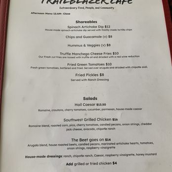TRAILBLAZER CAFE - Updated November 2025 - 157 Photos - 74 Reviews ...
