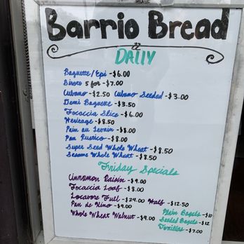 BARRIO BREAD - Updated December 2025 - 403 Photos & 368 Reviews - 18 S ...