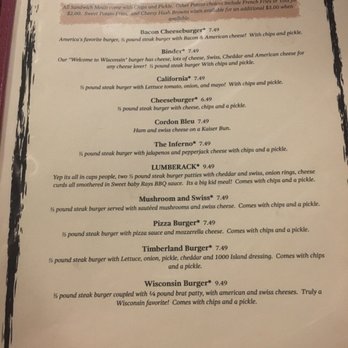 TIMBERLAND BAR AND GRILL - Updated October 2025 - 12 Photos - 20991 ...