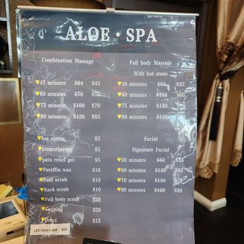 ALOE SPA - Updated January 2026 - 83 Photos & 143 Reviews - 855 E Twain ...