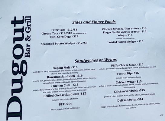 DUGOUT BAR & GRILL - Updated September 2025 - 36 Reviews - 99 Lee Blvd ...