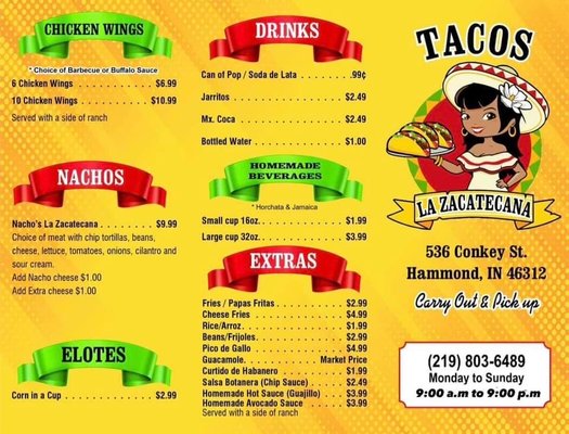 LA ZACATECANA - Updated September 2024 - 536 Conkey St, Hammond ...