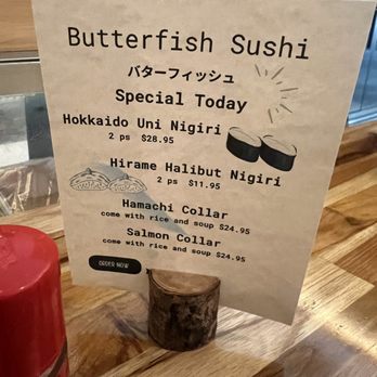BUTTERFISH SUSHI - Updated July 2024 - 379 Photos & 23 Reviews - 915 ...