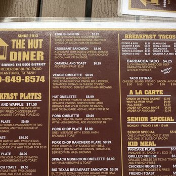 THE HUT DINER - 295 Photos & 220 Reviews - 1610 Fredericksburg Rd, San ...