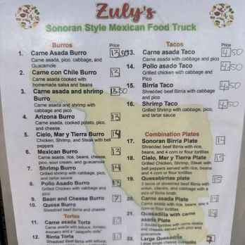 ZULY’S SONORAN STYLE MEXICAN FOOD - Updated September 2025 - 38 Photos ...